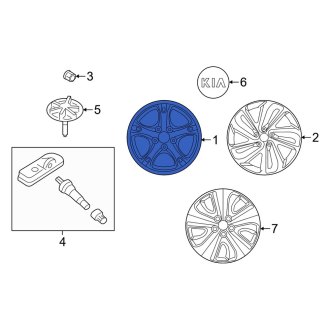 Kia Niro OEM Wheels | Original Steel & Alloy Wheels — CARiD.com