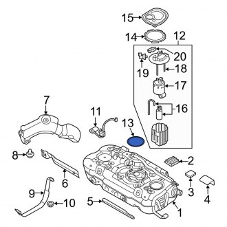 Kia Sportage OEM Fuel System Parts | Pumps, Lines — CARiD.com