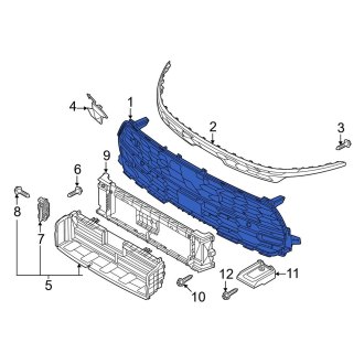 Kia Niro OEM Grilles - Factory Billet & Mesh Grilles | CARiD