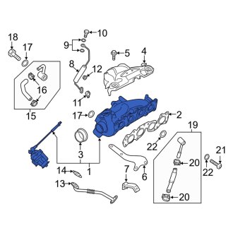 Kia Stinger OEM Exhaust Parts | Systems, Tips, Pipes — CARiD.com