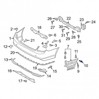 Kia EV6 OEM Bumpers - Genuine Front & Rear Bumpers | CARiD