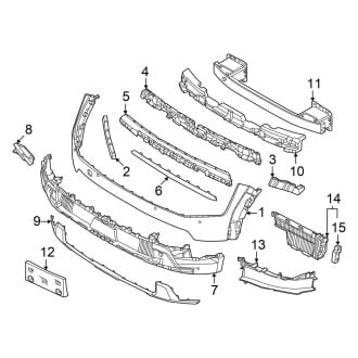 2025 Kia EV9 OEM Bumpers - Front & Rear | CARiD