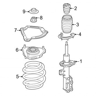 2025 Kia EV9 Performance Suspension - Shocks, Springs, Struts