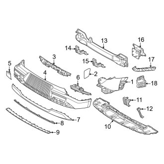 2025 Kia EV9 OEM Bumpers - Front & Rear | CARiD