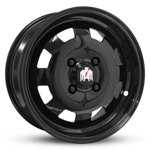 KLASSIK RÄDER® MOON Wheels - Gloss Black Rims - MO17703140AGB