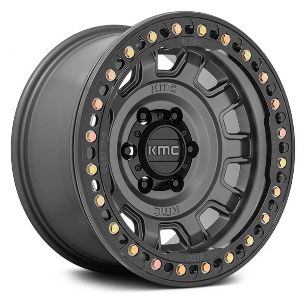 KMC® KM236 TANK BEADLOCK Wheels - Anthracite Rims