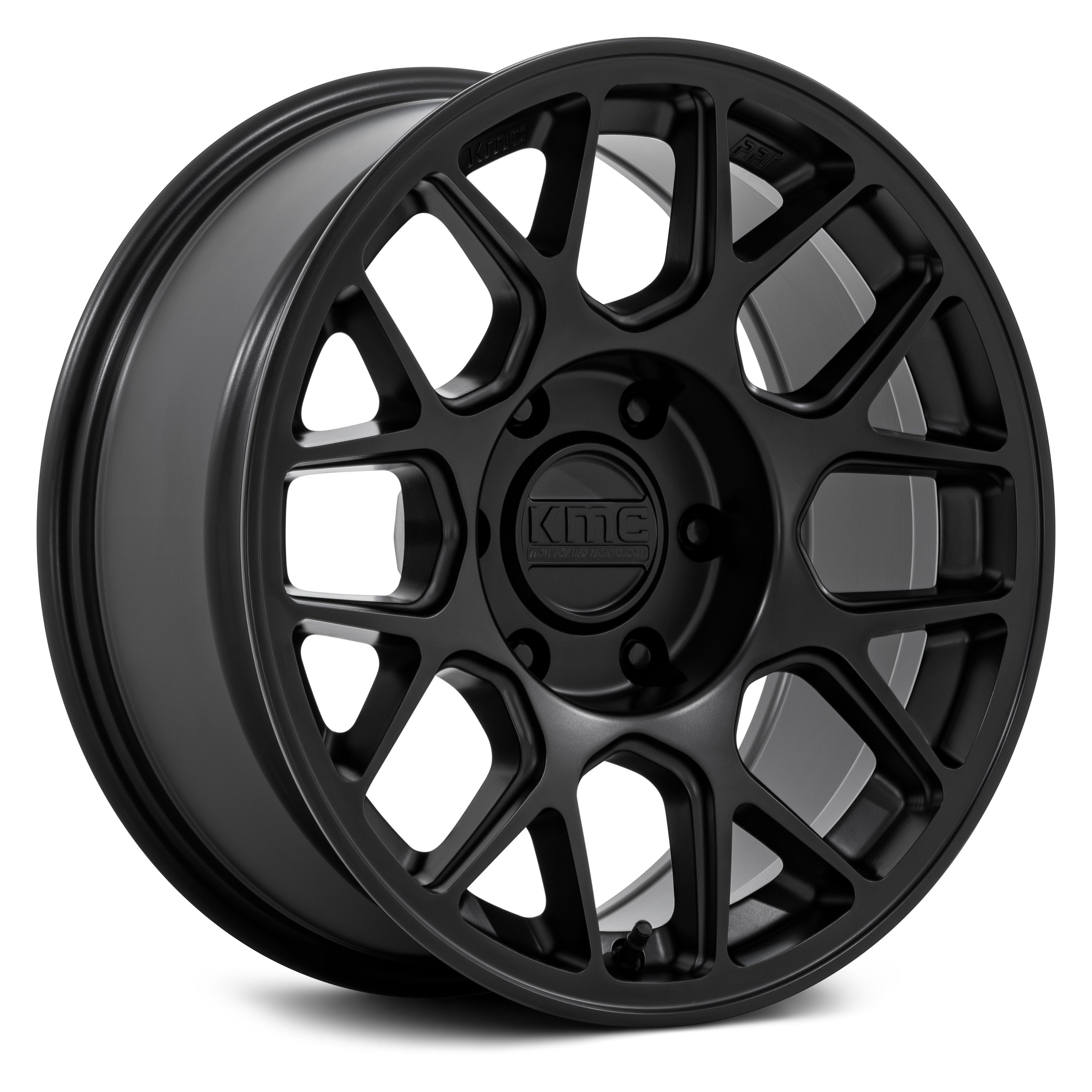 KMC® KM730 HATCHET Wheels - Matte Black Rims