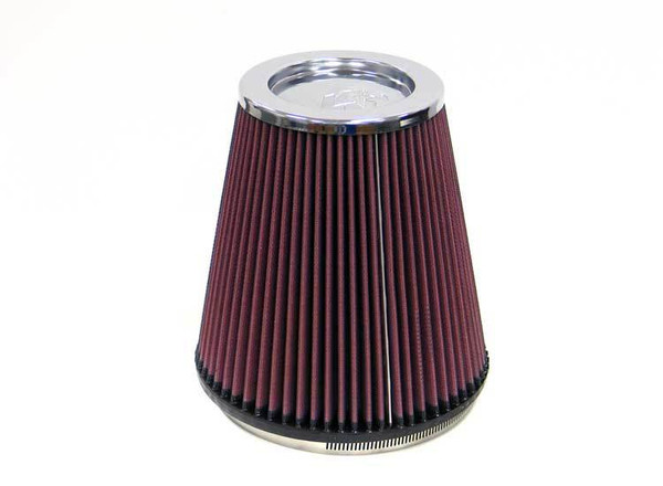 K&N® RF-1044 - Round Tapered Red Air Filter (6" F x 7.5" B x 5" T x 8" H)