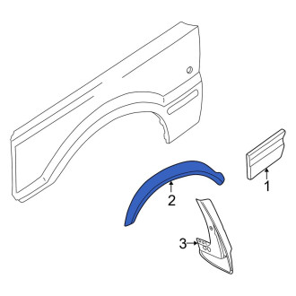 Land Rover Replacement Fender Moldings & Trim — CARiD.com