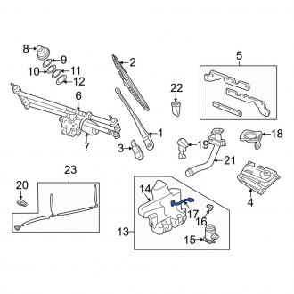 Land Rover Windshield Washer Tanks & Parts | Caps, Filters — CARID.com