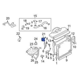 Land Rover Defender Thermostat Housings & Filler Necks — CARiD.com