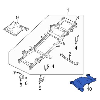 Land Rover Underbody Covers | Splash Shields, Protection — CARiD.com