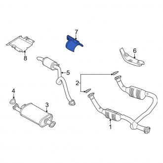Land Rover Discovery OEM Exhaust Parts | Systems, Tips, Pipes — CARiD.com