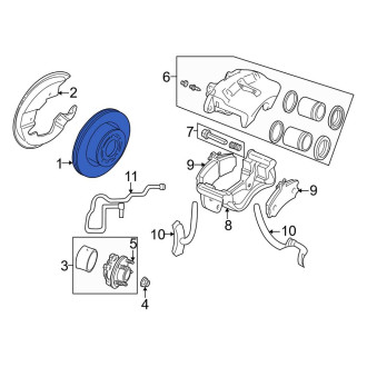 Land Rover Defender OEM Brake, Steering, Suspension Parts — CARiD.com