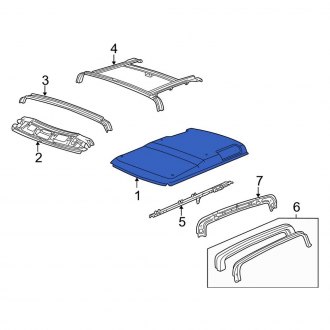 Land Rover LR3 OEM Roofs & Parts | Panels, Drip Rails — CARiD.com