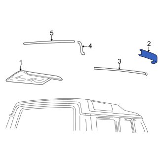 Land Rover OEM Roofs & Parts | Panels, Drip Rails, Braces — CARiD.com