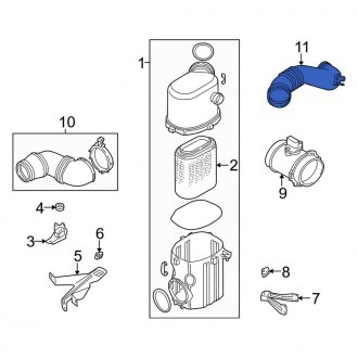 Land Rover OE™ Air Intake | CARiD