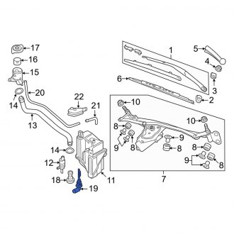 Land Rover Range Rover Windshield Washer Tanks & Parts — CARID.com