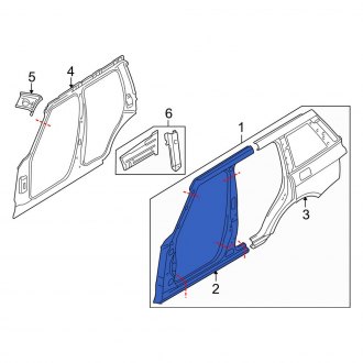 Land Rover Range Rover Body Tubs & Side Panels — CARiD.com
