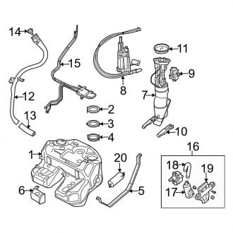 2006 Land Rover Range Rover OEM Fuel System Parts - Pumps, Lines | CARiD