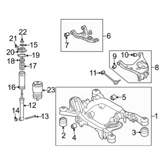 2008 Land Rover Range Rover OEM Suspension Parts - Shocks, Struts | CARiD