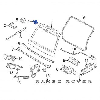 Land Rover Range Rover Trunk & Tailgate Hardware — CARID.com