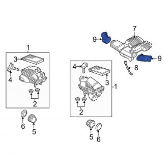 Land Rover OE™ Air Intake | CARiD