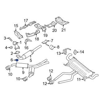 Land Rover LR2 OEM Exhaust Parts | Systems, Tips, Pipes — CARiD.com