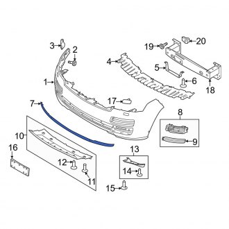Land Rover Range Rover Replacement Bumper Moldings & Trim — CARiD.com