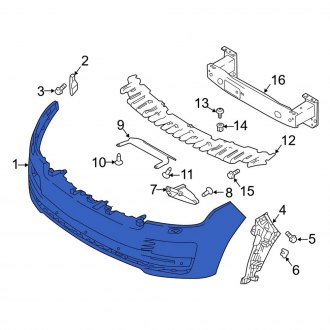 Land Rover Range Rover Replacement Front Bumpers & Components — CARiD.com