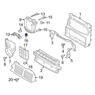 Land Rover LR2 Bumper Brackets & Hardware | Front, Rear — CARiD.com