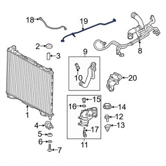 Land Rover Defender Replacement Coolant Tanks & Components – CARiD.com