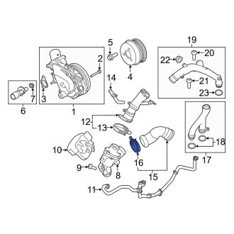 Land Rover Range Rover OEM Engine Cooling Parts | Radiators, Fans ...
