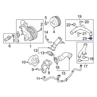 Land Rover Range Rover Velar OEM Engine Cooling Parts | Radiators, Fans ...