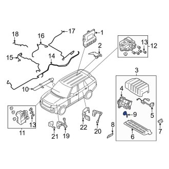 Land Rover OEM Brake, Steering, Suspension Parts | CARiD