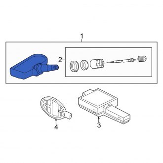 Land Rover OEM TPMS Sensors | Bluetooth, Wireless, USB — CARiD.com
