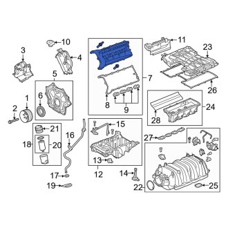 Land Rover LR4 OEM Engine Parts | Rebuild Kits, Pistons — CARiD.com