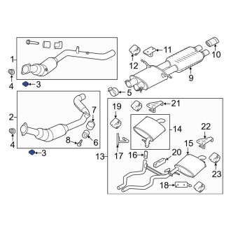 Land Rover OEM Exhaust Parts | Systems, Tips, Pipes, Manifolds — CARiD.com