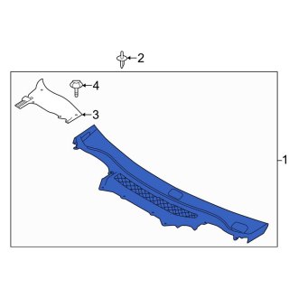 Land Rover Range Rover Sport Cowl Panels & Parts | Vent Grills — CARiD.com