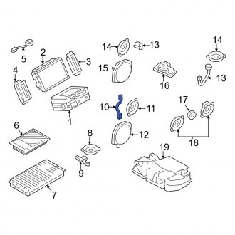 Land Rover Range Rover Evoque OEM Audio & Electronics | Speakers ...