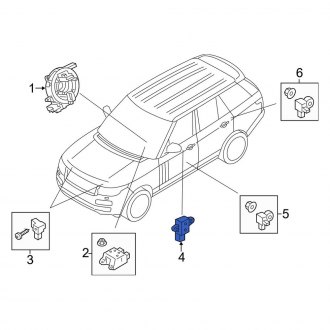 Land Rover Defender Air Bag Parts | Sensors, Modules, Clocksprings ...