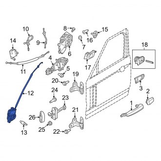 Land Rover Range Rover Door & Lock Motors, Switches, Relays – CARiD.com