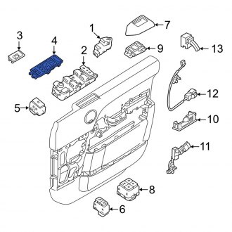 Land Rover Range Rover OEM Window Parts | Visors, Regulators — CARiD.com