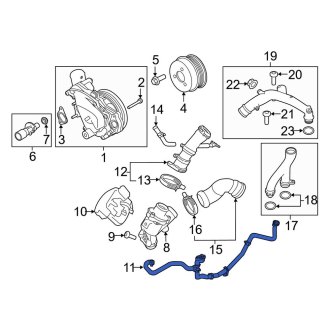 Land Rover OEM Engine Cooling Parts | Radiators, Fans, Pumps — CARiD.com