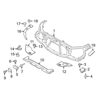 2022 Land Rover Range Rover Radiator Supports — CARiD.com