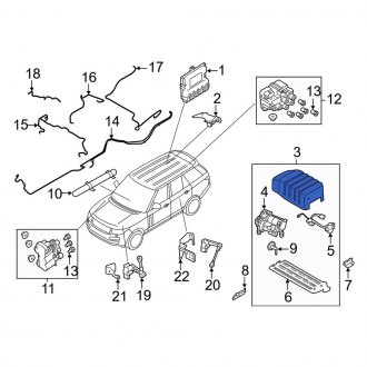 Land Rover Range Rover OEM Suspension Parts | Shocks, Struts — CARiD.com