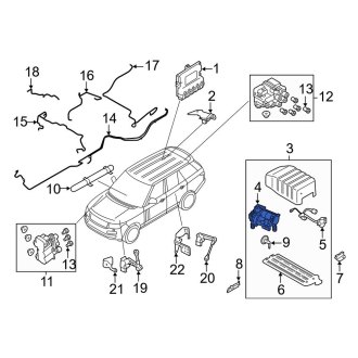 Land Rover Range Rover OEM Suspension Parts | Shocks, Struts — CARiD.com