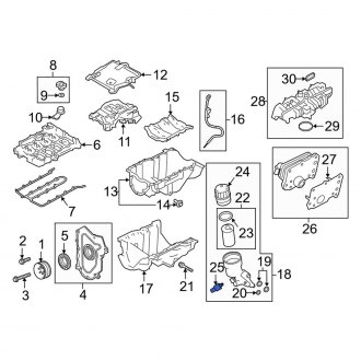 Land Rover Range Rover Evoque Engine Sensors, Switches & Connectors ...