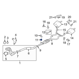 Land Rover Discovery OEM Exhaust Parts | Systems, Tips, Pipes — CARiD.com