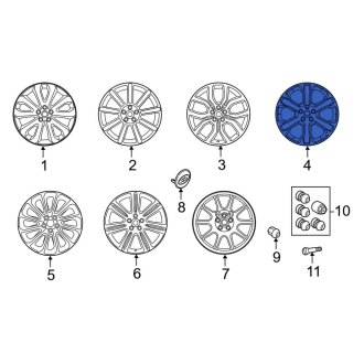 Land Rover Factory Steel Wheels — CARiD.com